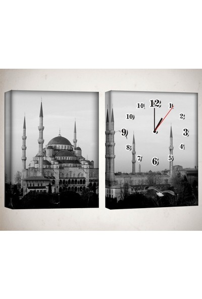 Escan Kanvas Tablo Saatler - 2 Parça - 2PTS32