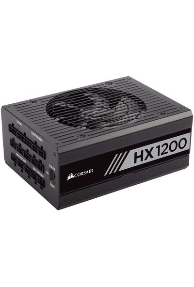 Corsair HX1200 CP-9020140-EU 1200W 80+ Platinum Tam Modüler Power Supply Corsair HX1200 CP-9020140-EU 1200W 80+ Platinum Tam Modüler Power Supply
