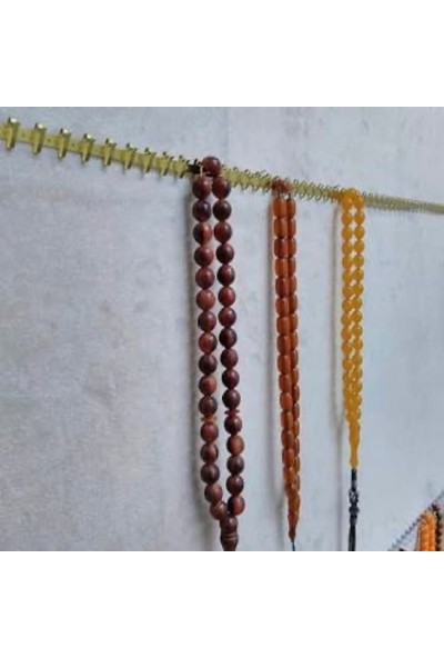 Aydın Dekor Metal Bir Metre Sarı Tesbih-Kolye-Bileklik Askısı (Aydındecor) Aydın Dekor Metal Bir Metre Sarı Tesbih-Kolye-Bileklik Askısı (Aydındecor)