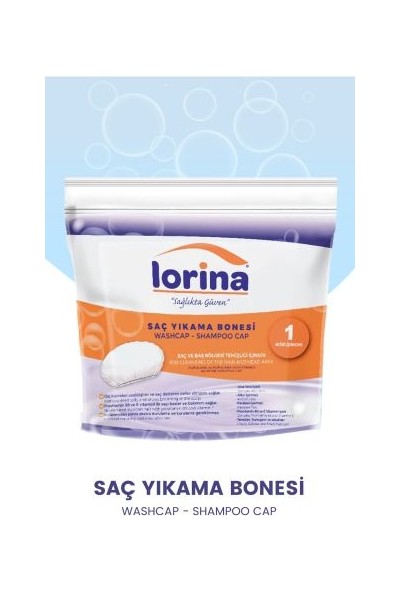 Lorina Saç Yıkama Bonesi (10 Adet)