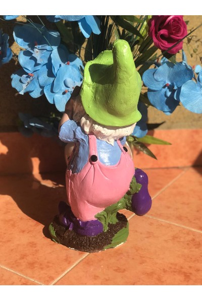 Dekoratif Kürekli Cüce Heykeli