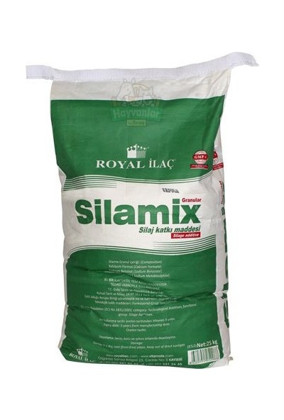 Royal İlaç Silamix Granül Silaj Koruyucu Katkı 25 kg Royal İlaç Silamix Granül Silaj Koruyucu Katkı 25 kg