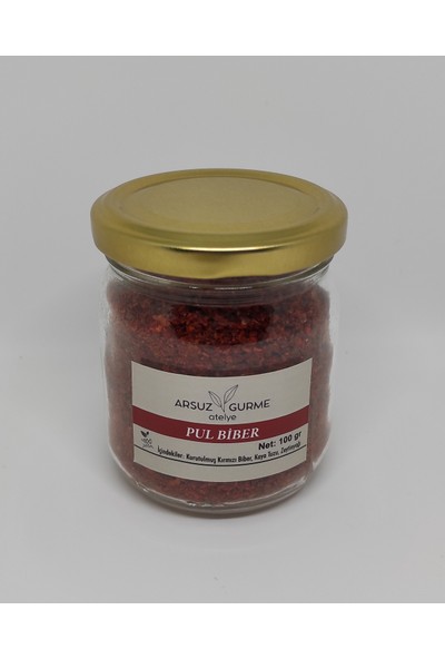 Arsuz Gurme Atelye Pul Biber 100 gr Arsuz Gurme Atelye Pul Biber 100 gr