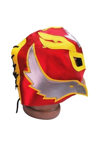 Ufuk Şaka Oyunları Merkezi Smackdown Rey Mysterio Maske ( Kırmızı Amerikan Güreşçi Maskesi )