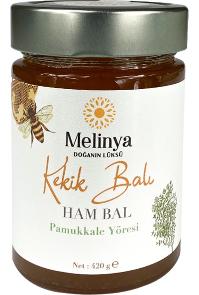Melinya Hakiki Doğal Gerçek Ham Kekik Balı 420 Gr Melinya Hakiki Doğal Gerçek Ham Kekik Balı 420 Gr