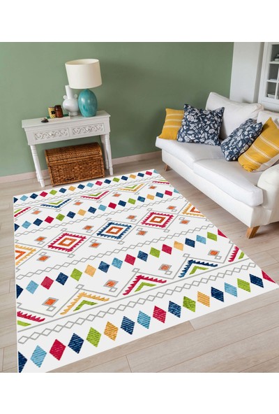 Koza Halı Style Yıkanabilir Kaymaz Taban Halı 4017A 50 x 80