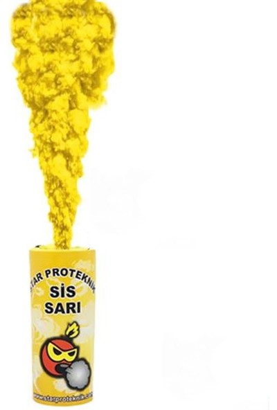 Star Sarı Sis Bomba Duman Star Sarı Sis Bomba Duman