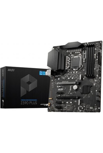 Msı Z590 Plus 3200 DDR4 LGA1200 Atx M2X2 Usb3.2x5 Anakart