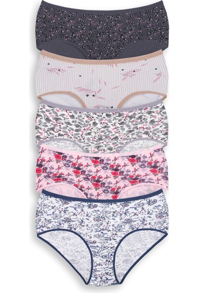 Humaone 5'li Desenli Bato Külot DB-AS55