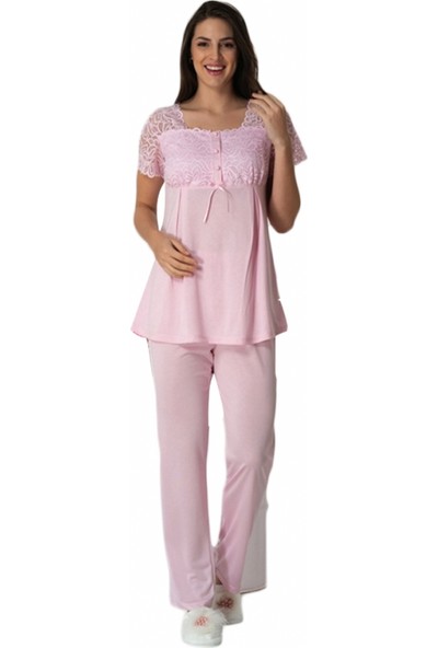 Effort Carpediem Pembe Lohusa Pijama Takımı 1539 Effort Carpediem Pembe Lohusa Pijama Takımı 1539