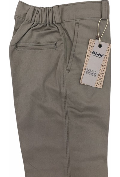 Dıgıl Kids Çocuk Okul Pantalonu Kanvas Ilk Okul Orta Okul Bej