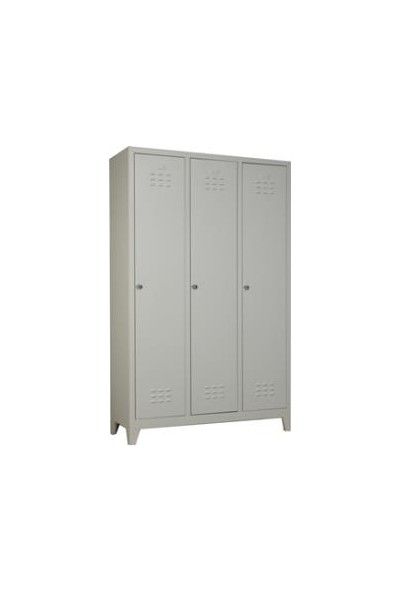 Sivas Gözde Mobilya Metal Şantiye Soyunma Odası 3 Kapılı Standart Elbise Dolabı Sivas Gözde Mobilya Metal Şantiye Soyunma Odası 3 Kapılı Standart Elbise Dolabı