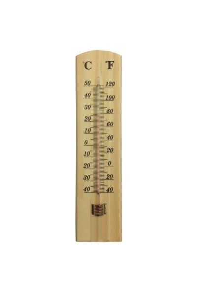 Zamane Ahşap Termometre Zamane Ahşap Termometre