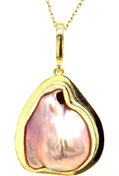 Birinci1926 Barok inci Kolye Ucu