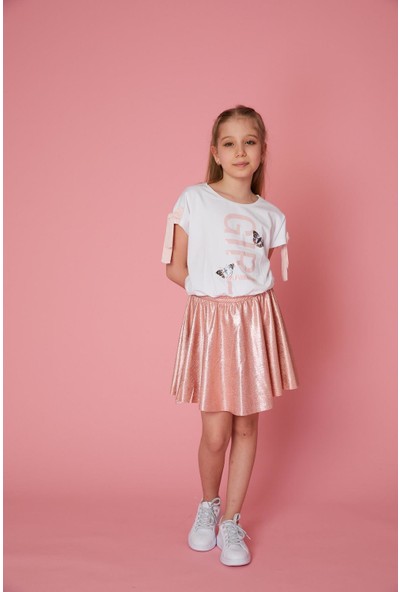 Little Star Kız Çocuk Parlak Etek Little Star Kız Çocuk Parlak Etek