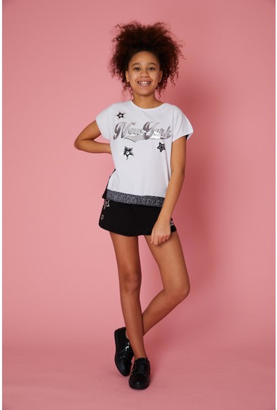 Little Star Kız Çocuk Newyork Body
