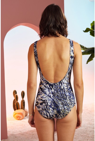 Pierre Cardin Balenli Korseli Kruvaze Mayo 211142 Desenli