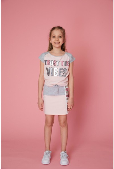 Little Star Kız Çocuk Garnili Etek
