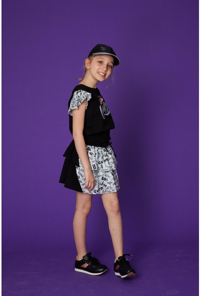 Little Star Littlestar Kız Çocuk Simli Kol Body