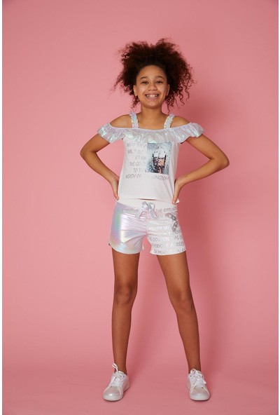 Little Star Littlestar Kız Çocuk Askılı Fırfırlı Body