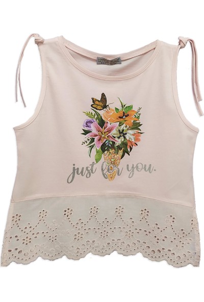 Little Star Littlestar Kız Çocuk Dondurma Baskılı Body