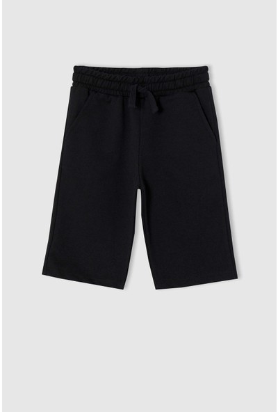 Defacto Erkek Çocuk Esnek Belli Bermuda Şort V9143A621HS