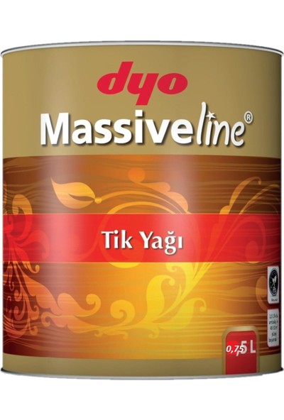 Dyo Massiveline Tik Yağı 987-9001 0,75 Lt