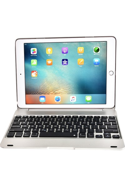 Sunsky iPad 9.7 (2017/2018) / iPad Air- Air 2/ iPad 9.7 inç İçin Kılıf + Bt Klavye (Yurt Dışından) Sunsky iPad 9.7 (2017/2018) / iPad Air- Air 2/ iPad 9.7 inç İçin Kılıf + Bt Klavye (Yurt Dışından)