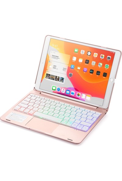 Sunsky iPad Air 2 ve Air 1 / Pro 9.7 inç ve 2017 iPad & 2018 iPad İçin Bluetooth Klavye Kılıf (Yurt Dışından) Sunsky iPad Air 2 ve Air 1 / Pro 9.7 inç ve 2017 iPad & 2018 iPad İçin Bluetooth Klavye Kılıf (Yurt Dışından)