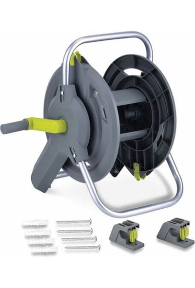 Verve Hortum Sarma ve Toplama Makarası 45 mt Verve Hortum Sarma ve Toplama Makarası 45 mt