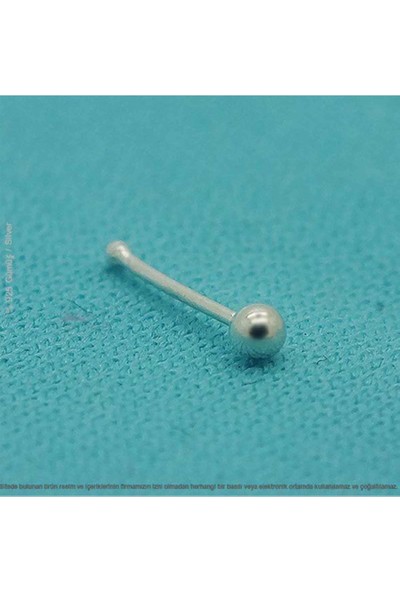 Çağrı Gümüş Top Hızma Piercing