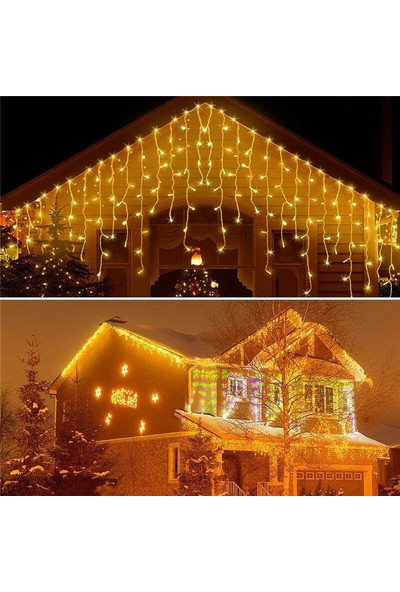 Technosmart 4 Metre 8 Fonksiyonlu Perde Led 96 Ledli 50x60x70cm Saçaklı Kablolu Fişli Technosmart 4 Metre 8 Fonksiyonlu Perde Led 96 Ledli 50x60x70cm Saçaklı Kablolu Fişli