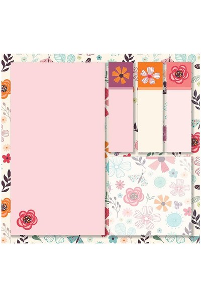 Keskin Color 146450-99 Post-It Flora Seti 12 x 12 cm Keskin Color 146450-99 Post-It Flora Seti 12 x 12 cm