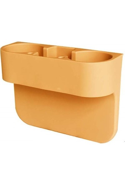 Techmaster Araç Için Koltuk Yanı Arası Bardak Bardaklık Tutucu Plastik Kahverengi Techmaster Araç Için Koltuk Yanı Arası Bardak Bardaklık Tutucu Plastik Kahverengi