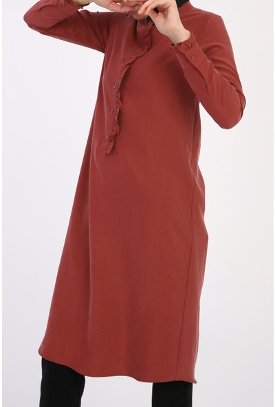 ALLDAY Fırfır Detaylı Tensel Tunik