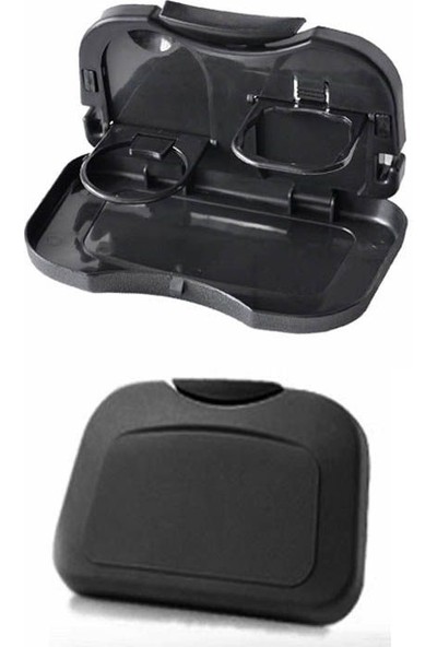 Techmaster Araç Için Koltuk Arkası Bardak Tutucu Bardaklık Tepsi