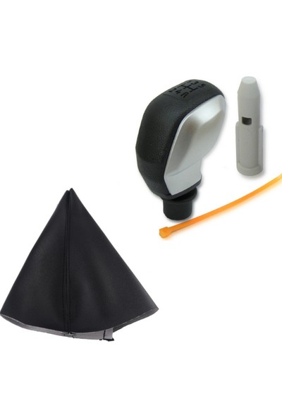 İst-Oto Peguet 207 Vites Körüğü + Spor Vites Topuz Kapaksız Gri İst-Oto Peguet 207 Vites Körüğü + Spor Vites Topuz Kapaksız Gri