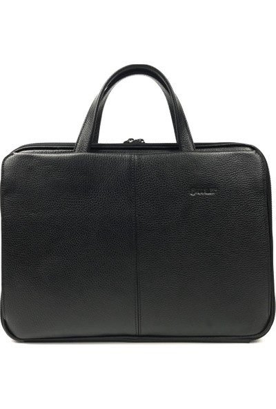 Skarlet Hakiki Deri Evrak Çantası