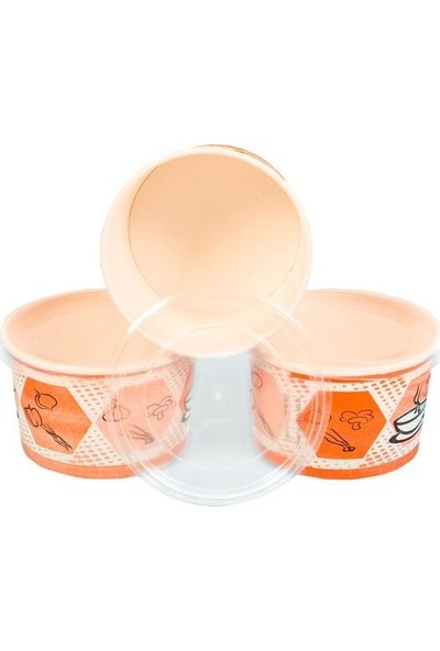 Ece Karton Kapaklı Çorba Kasesi 80'li