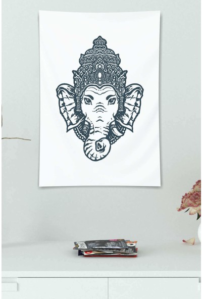 Pikself Ganesha Duvar Örtüsü (60 x 40 Cm)