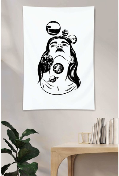 Pikself Orbit Duvar Örtüsü (60 x 40 Cm) Pikself Orbit Duvar Örtüsü (60 x 40 Cm)