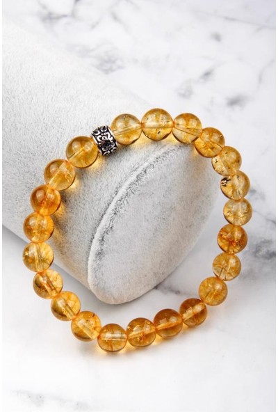 Vip Plus Sitrin Doğal Taş Bileklik Vip Plus Sitrin Doğal Taş Bileklik