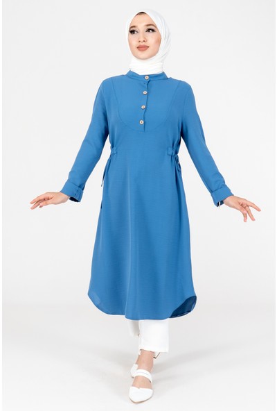 Markosin Kadin Yandan Bağlamalı Tunik 5016 Markosin Kadin Yandan Bağlamalı Tunik 5016