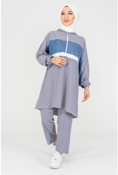 Markosin Kadın Kapüşonlu 2li Takım 1422 Markosin Kadın Kapüşonlu 2li Takım 1422