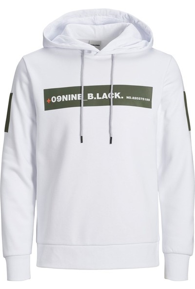 Jack&Jones Jack & Jones Erkek Kapşonlu Sweatshirt 12159770