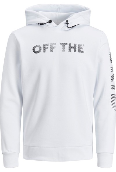 Jack & Jones Erkek Kapşonlu Sweatshirt 12192879