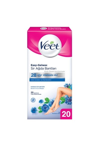 Veet Ağda Bandı Sensetion 20 Li