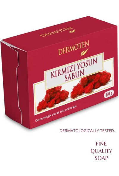 Dermoten Kırmızı Yosun Sabun 150 gr