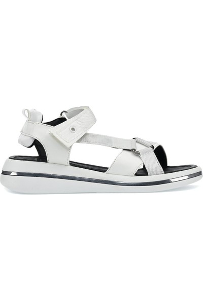 İnci Askavas.z 1pr Beyaz Kadın Spor Sandalet