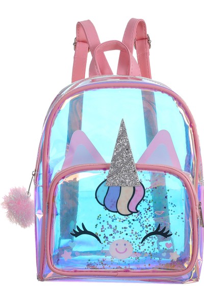 Miracle Qiji Unicorn Baskılı Şeffaf Sırt Çantası (Yurt Dışından) Miracle Qiji Unicorn Baskılı Şeffaf Sırt Çantası (Yurt Dışından)
